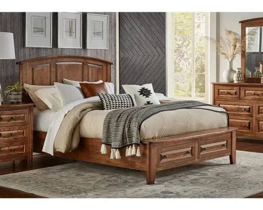 Carson Bed with Footboard Storage - Rug & Home- Queen 67"W x 92.25"L x ...