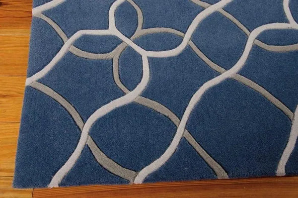 Contour CON41 Denim Rug - Rug & Home- Rectangle 3'6" x 5'6" | Area Rugs