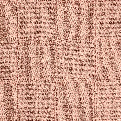 Heather 80214CPK Coral Pink Throw Blanket - Rug & Home- 50" x 60"