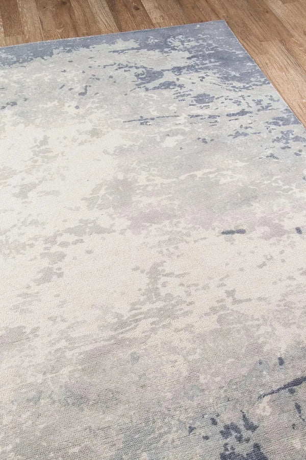 Illusions IL-03 Blue Rug - Rug & Home- Rectangle 3'6" x 5'6' | Area Rugs